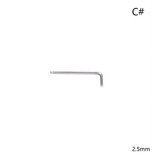 1.5mm-10mm ALLEN BALL POINT END LONG ARM HEX KEY WRENCH METRIC ALLEN ...