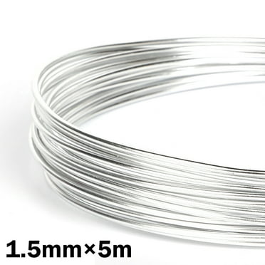 1 Roll Aluminum Wire Bendable Metal Wire Multi-purpose Wire for Sculpting Jewelry Making ...
