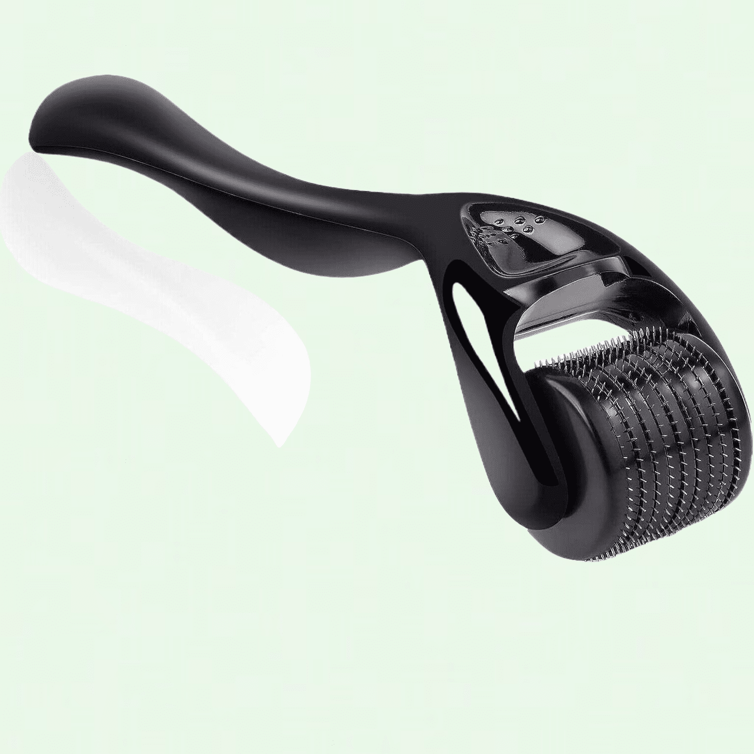 1.5mm Derma Roller for Beard Growth, 540 Titanium Micro Needling Roller ...