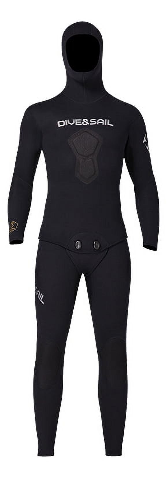 1.5mm Freestyle Diving Split Hooded Outdoor Diving Suit - Walmart.com
