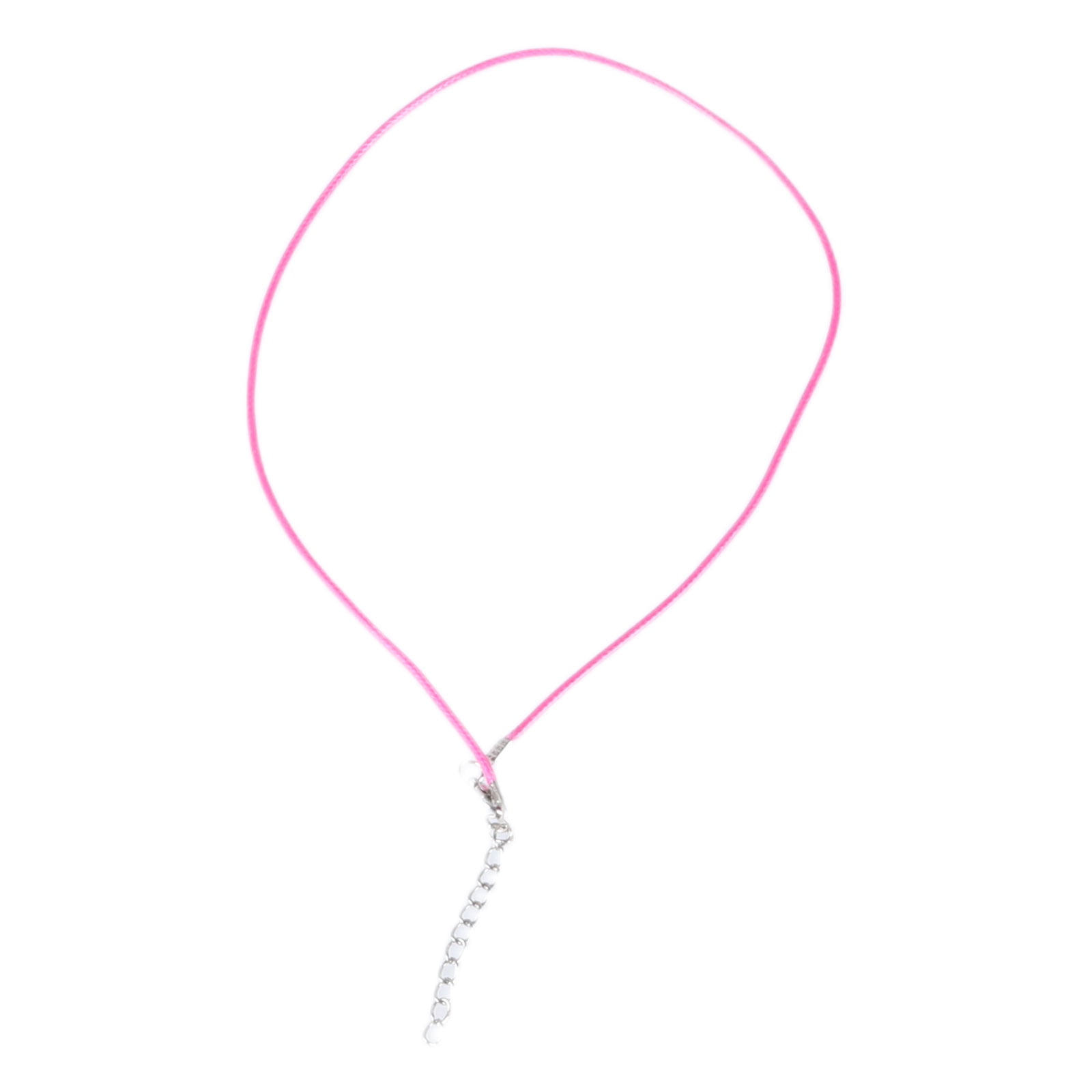 1.5mm Leather Cord Necklace With Lobster Clasp Wax Rope Chain For ...