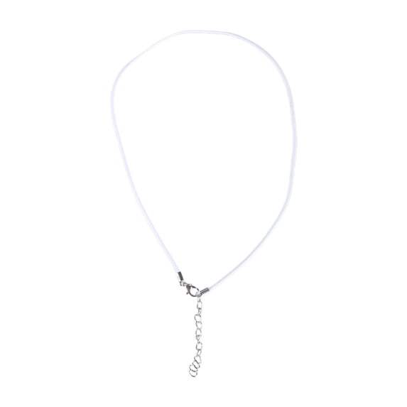 1.5mm Leather Cord Necklace With Lobster Clasp Wax Rope Chain For ...
