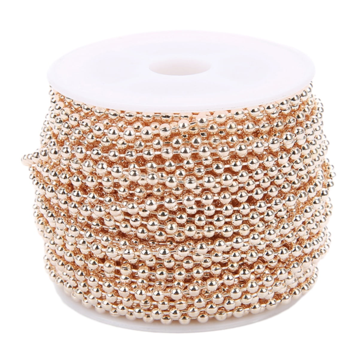 1.5mm Metal Ball Chains, Necklace Chain Ball Bead, 10 Yards Bead Chain ...