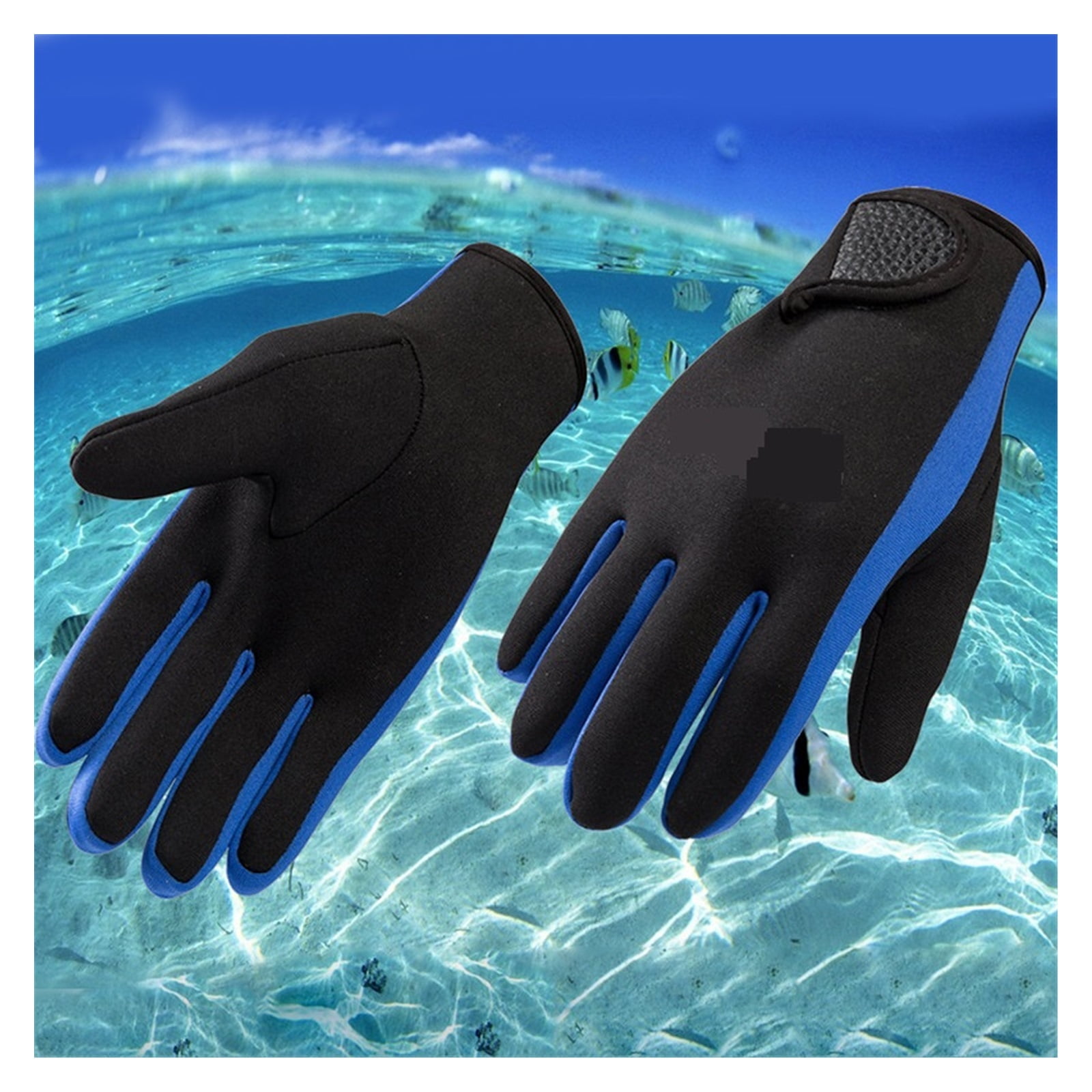 1.5mm Neoprene Gloves Diving Surfing Spearfishing Snorkeling Warm ...