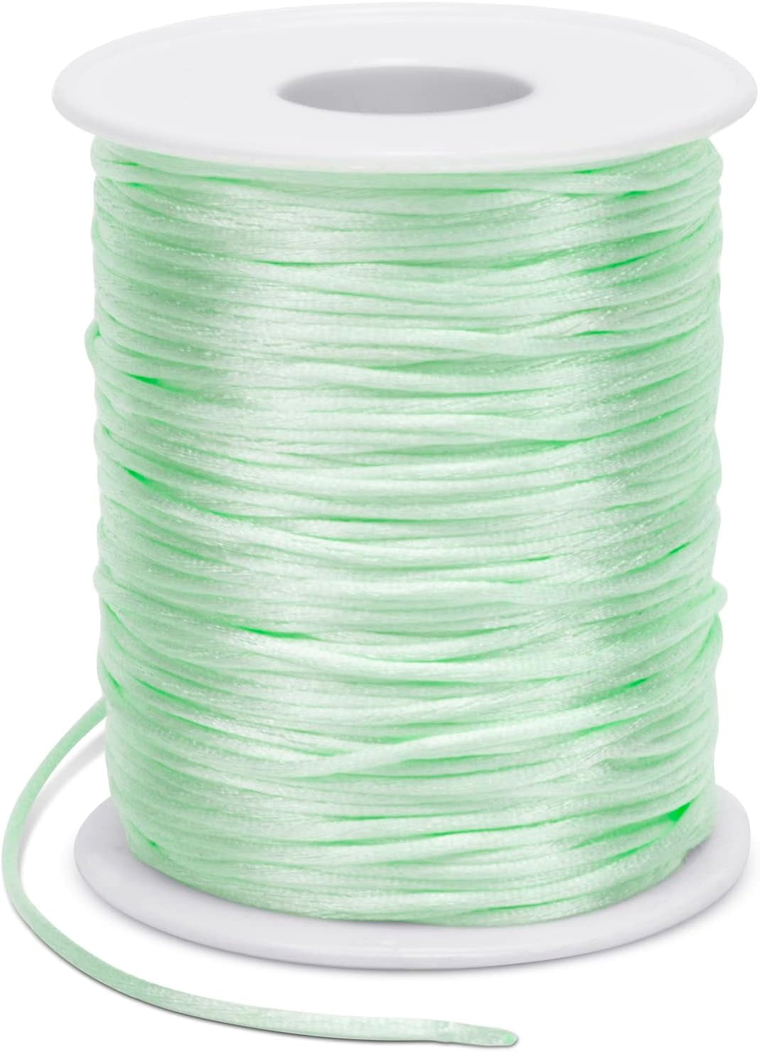 1.5mm Nylon Cord 328 Feet Satin String for Bracelets, Bracelet Thread ...