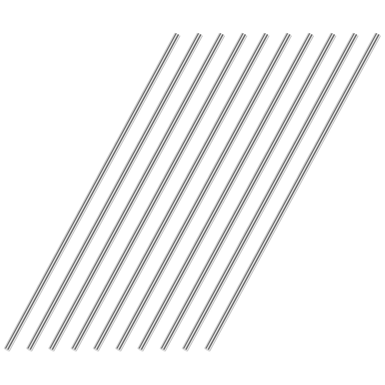 1.5mm x 100mm 304 Stainless Steel Solid Round Rod for DIY Craft 12pcs - Walmart.com