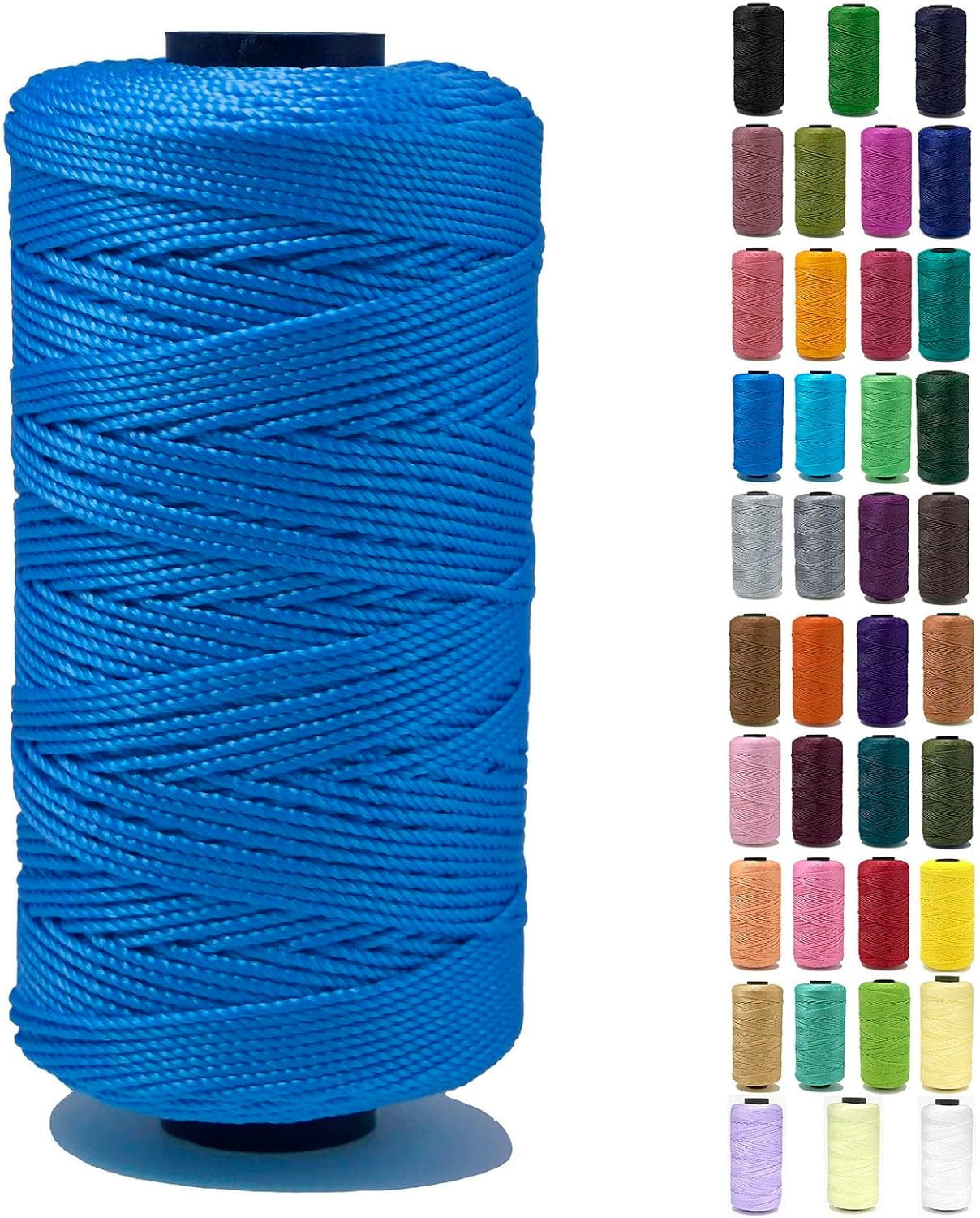 1.5mm x 219 Yards Polyester String Cord for Knitting and Crochet, 100% ...