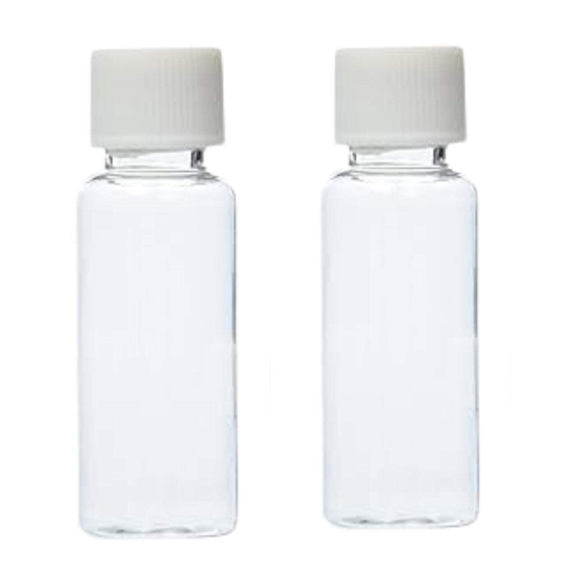 1.5oz Flip Cap Clear Soft Plastic Bottle:2CT - Walmart.com