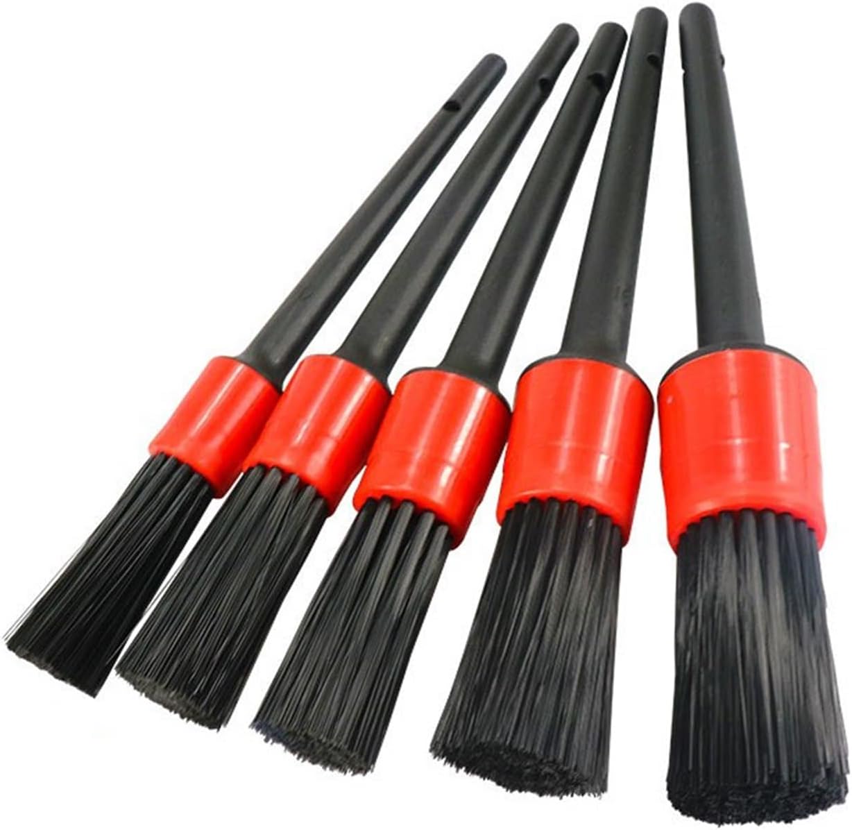 1/5p Car Detailing Brush Set Car Cleaning Brushes for Car Wheel Air ...