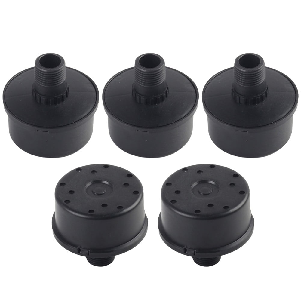 1/5pcs Filter Silencer Kit 20mm Male Thread Air Compressor Muffler 60 X ...