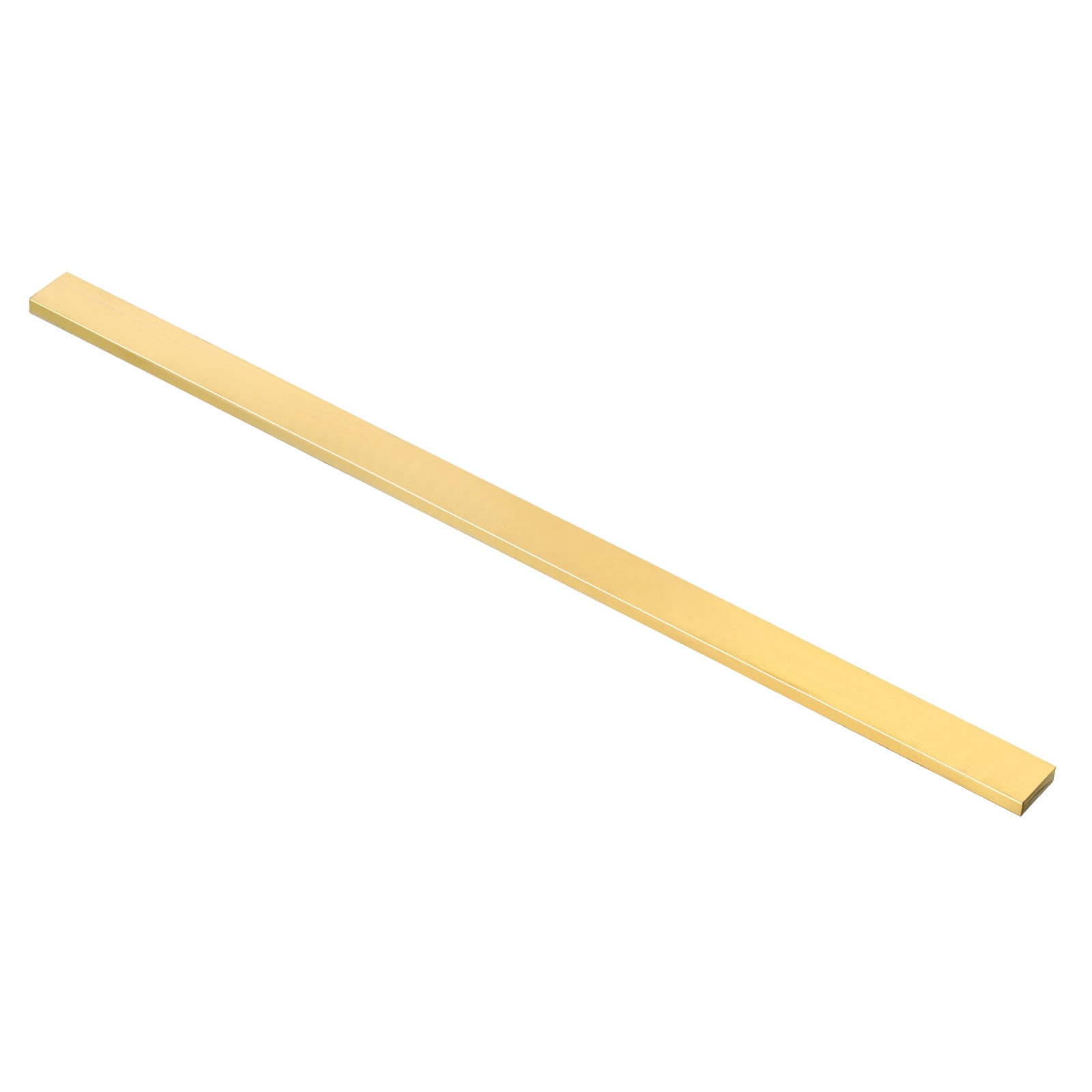 1/5x3/5x12" H59 Brass Flat Bar, Solid Flat Mill Stock, Brass - Walmart.com