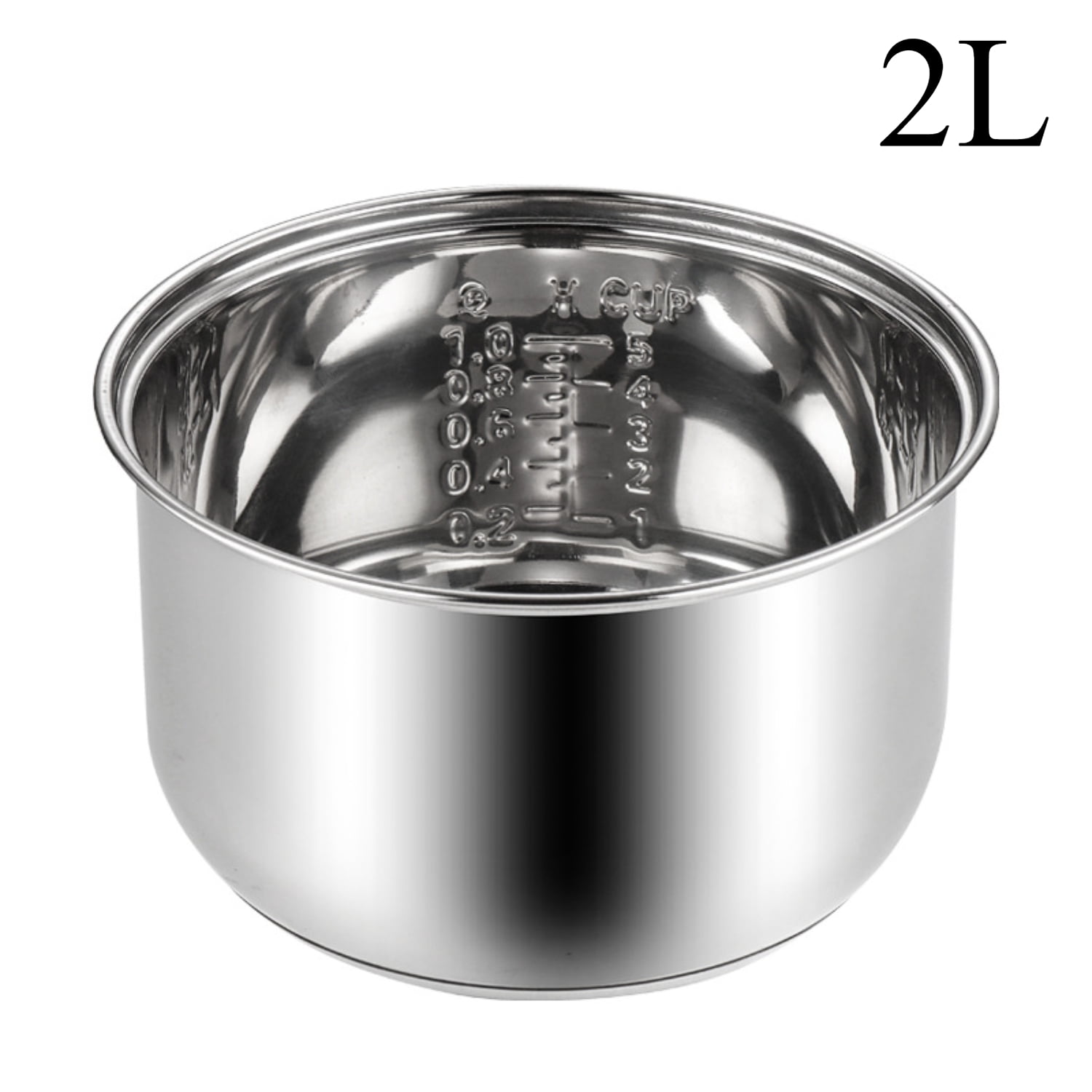 1.6/2/3/4/5l Rice Cooker Inner Liner, 304 Stainless Steel Inner Liner ...