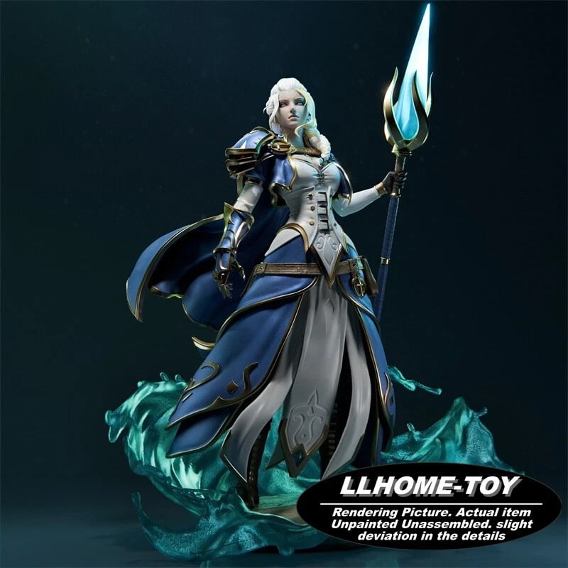1/6 34cm Jaina 3D Print Garage Kit Figure Model Unpainted Unassemble GK ...