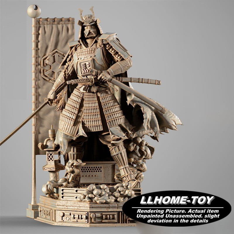 1/6 37cm Darth Vader Samurai 3D Print Garage Kit Figure Model Unpainted GK - Walmart.com