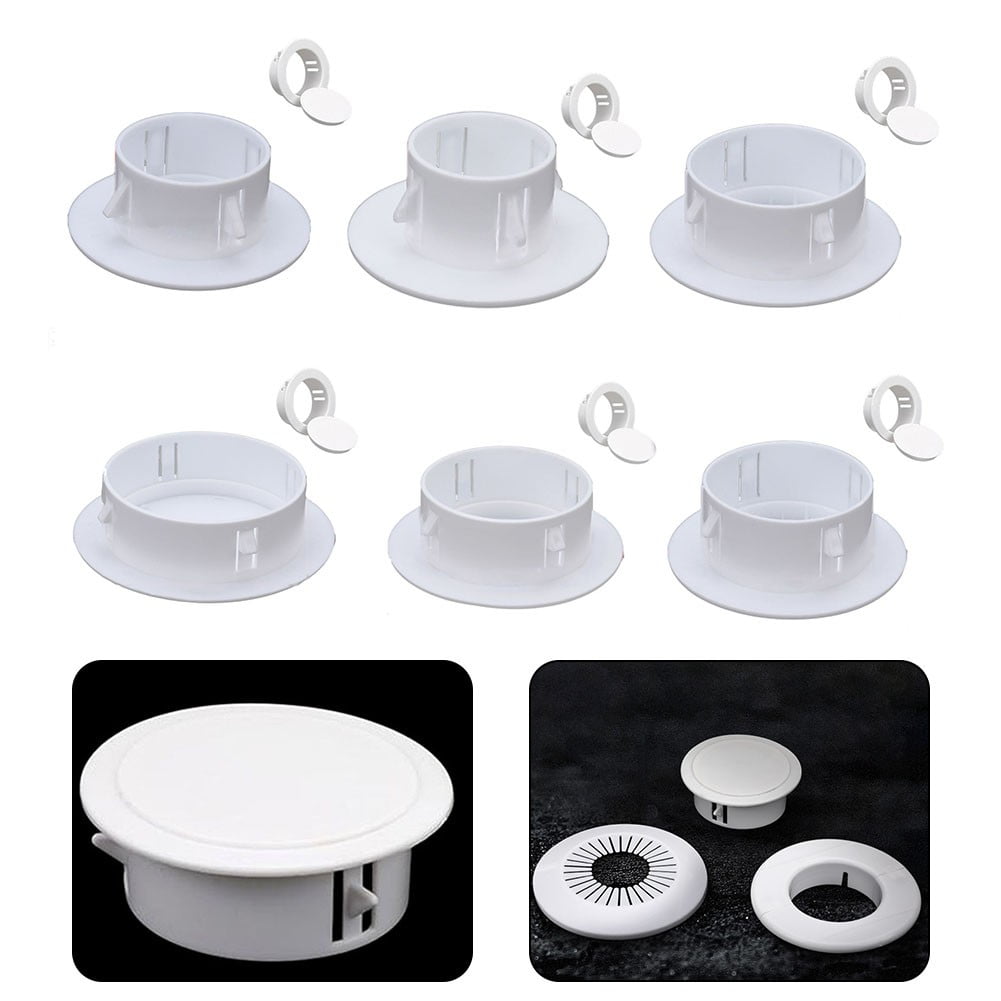 1.6-4inch Hole Plugs Plastic Flush Type Hole Plugs Snap in Locking Hole ...