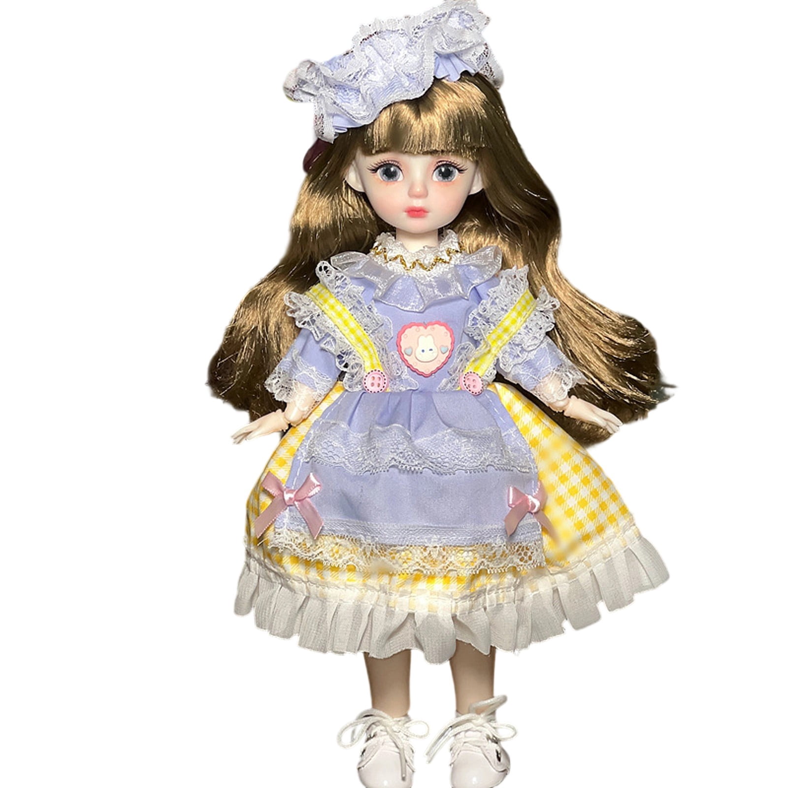 1/6 BJD Doll 30CM 12Inch SD Ball Jointed Dolls, 20 Moveable Joints Full ...