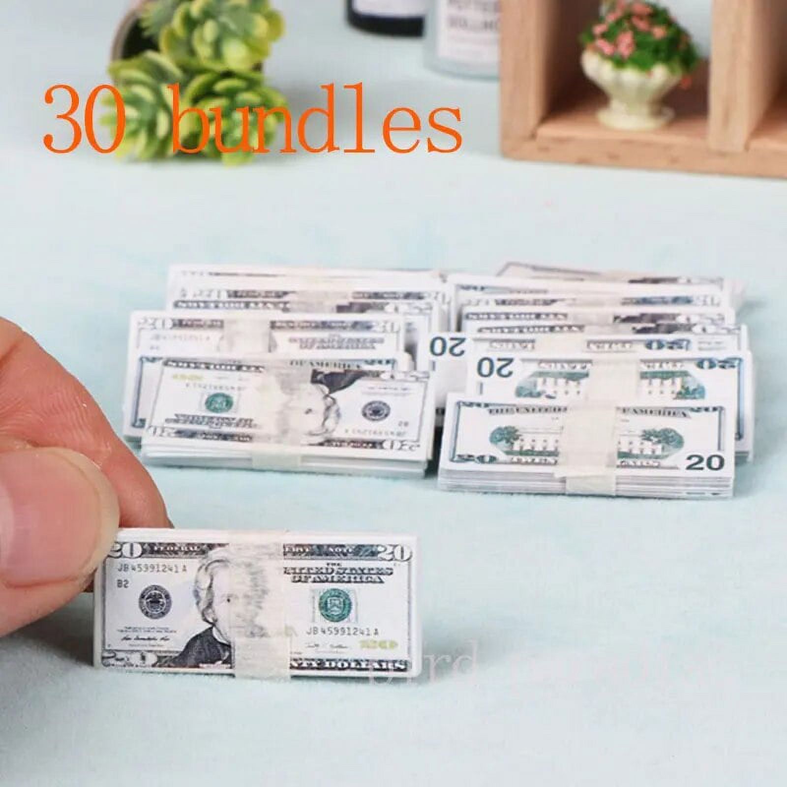 1/6 Dolls Accessories Miniature Simulation Golden Brick Bullion Mini Dollars Korean Won Money ...
