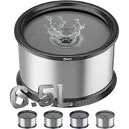 ZALALOVA Stainless Steel Raised Dog Bowls, Adjustable Stand, No Spill ...