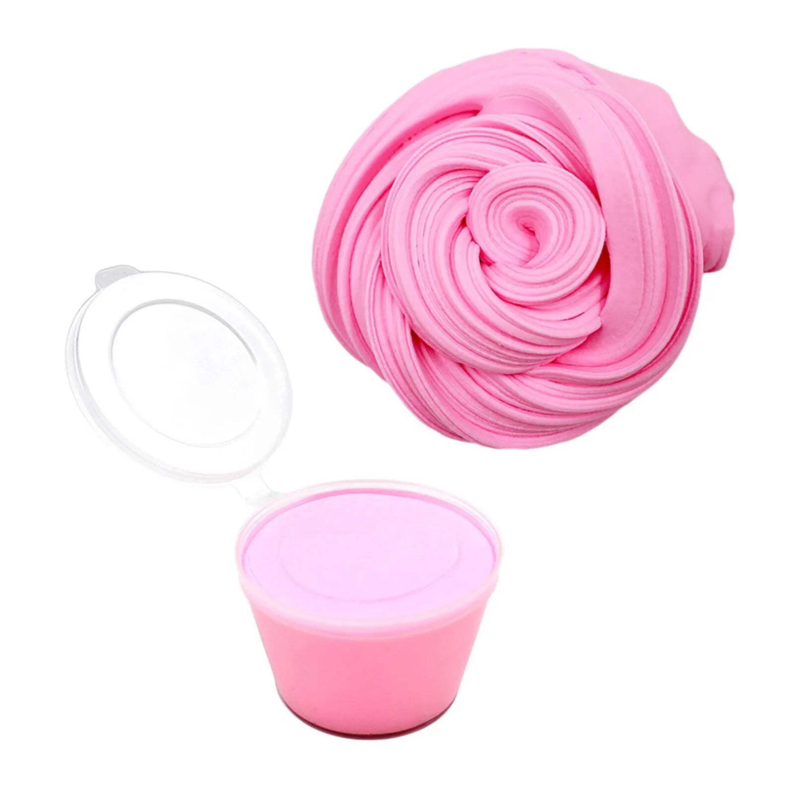 DIY Colored Slime Stress Relief Toy - Snowflake Mud for Kids' Fun ...