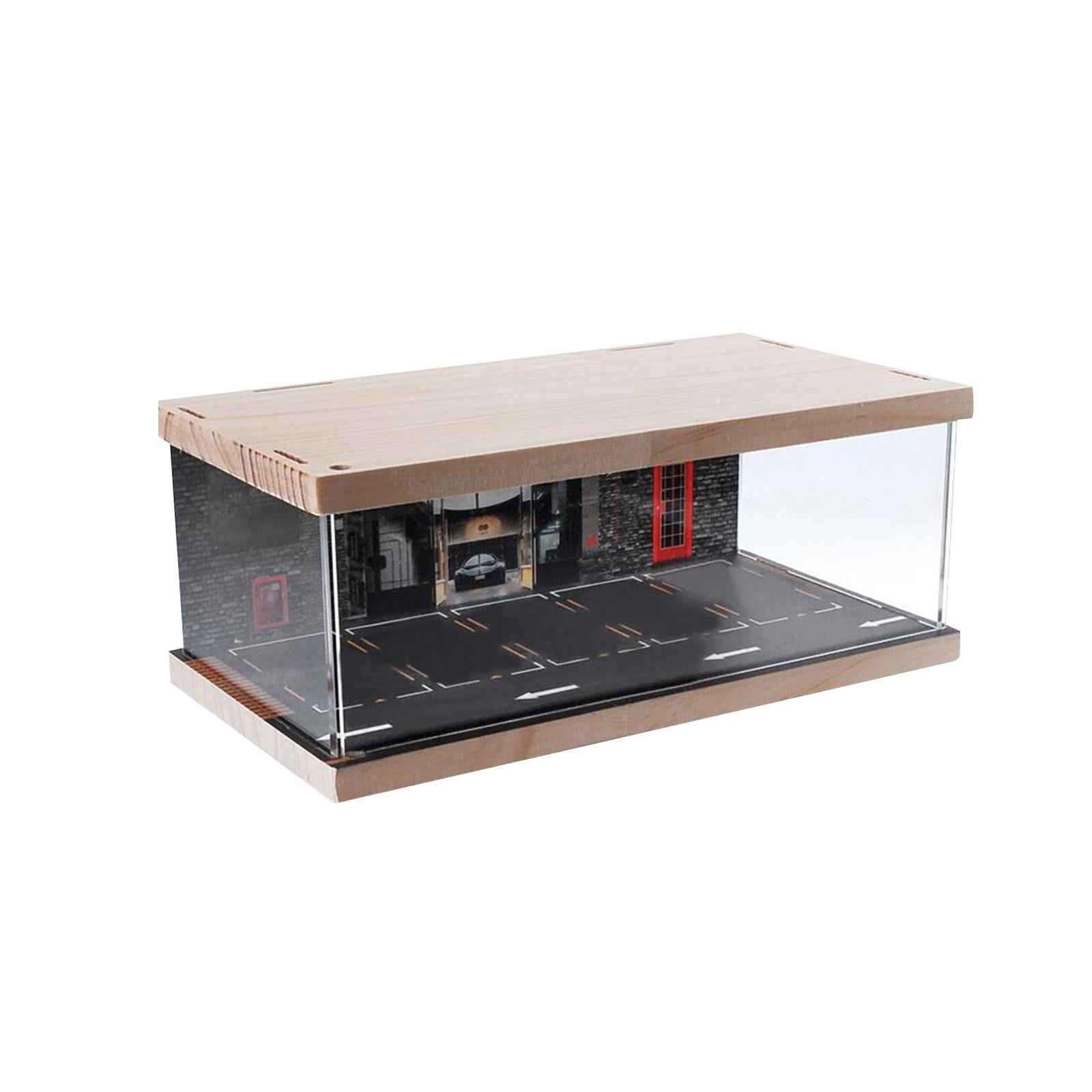 1/6 Lot Display Case Protection Diecast Car Garage Dust Acrylic Mini ...