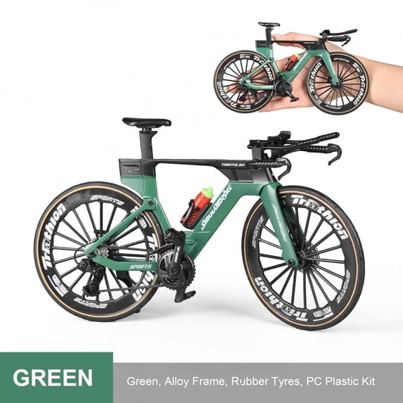 1:6 Scale Alloy Mountain Bike Model Realistic Gear Toy with Front ...