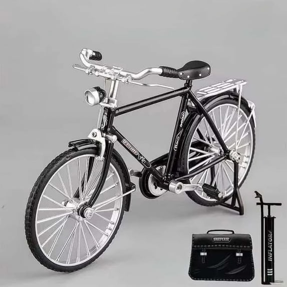 1:6 Scale Alloy Mountain Bike Model Realistic Gear Toy with Front ...