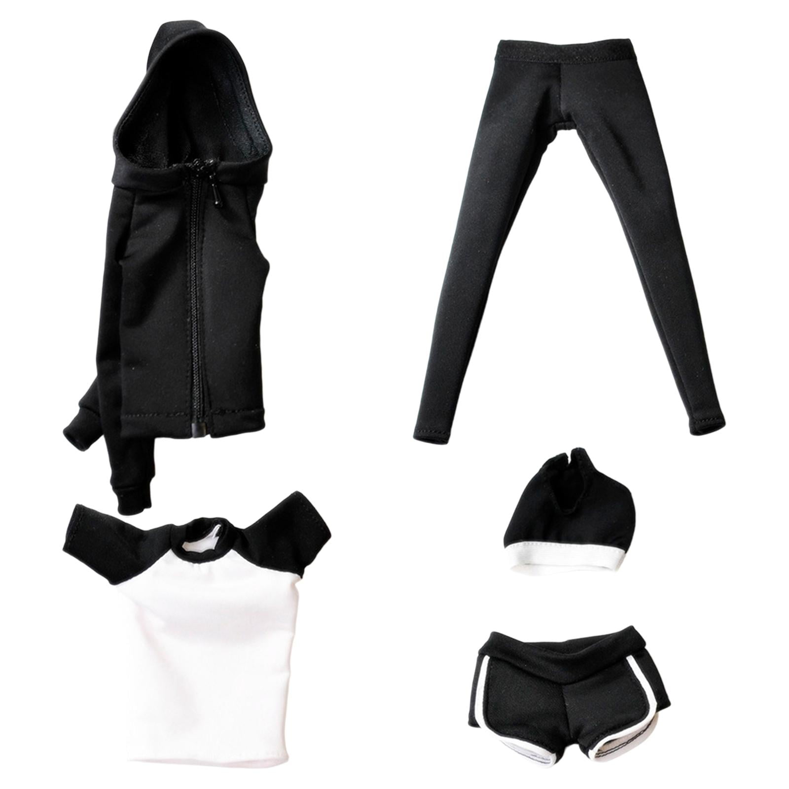 1/6 Scale Female Figure Clothes Sweatpants Suit for 12'' Action Figures ...