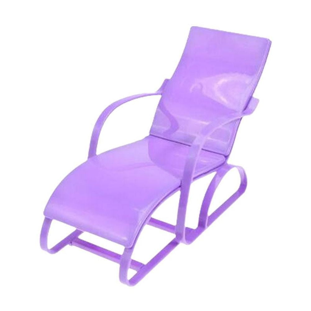 1:6 Scale Pink, White, Brown Chair Furniture for Dolls - Removable ...