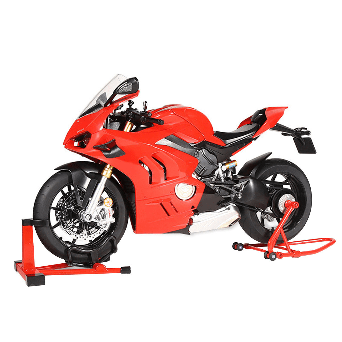 1/6 Scale V4S Alloy Dynamic RC Motorcycle Model, Realistic Simulation ...