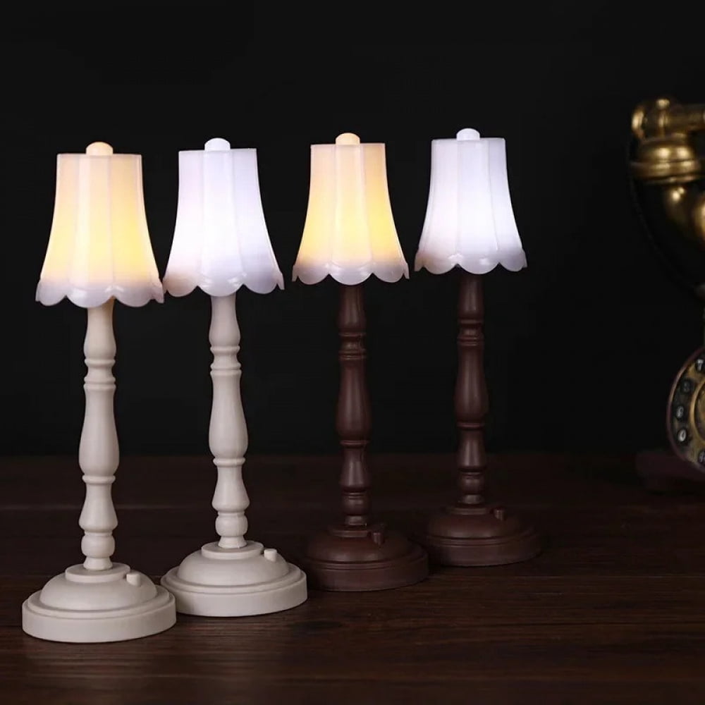1/6 Scale White LED Desk Lamp Model Furniture for Hot Toys BJD ...