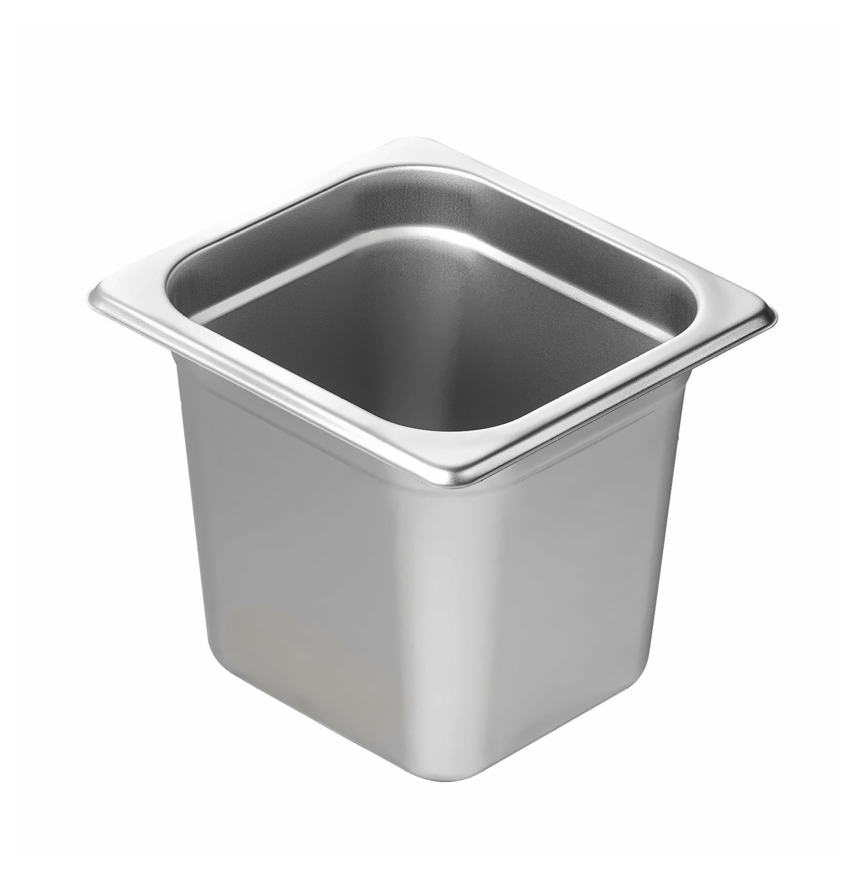 1/6 Size Hotel Pans 6-Pack, Stainless Steel Steam Pans, 6 Inch Deep ...