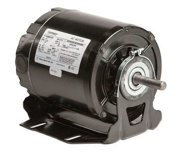 1/6 hp 1725 RPM 56Z Frame 115V Belt Drive Furnace Motor Century ...