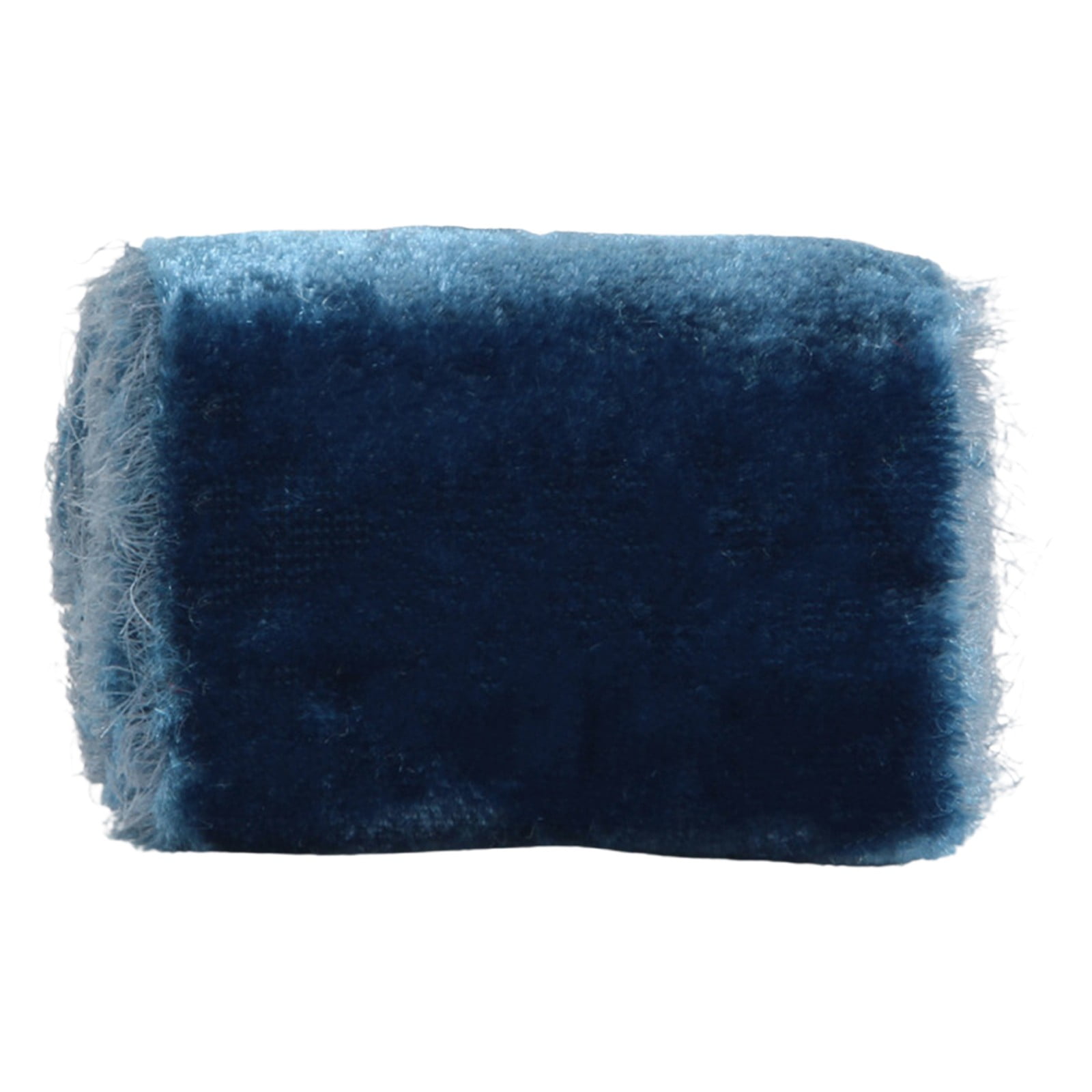 1.6 inch Blue Satin Ribbon Bows, Handmade with Frayed Edges Blue Fabric ...