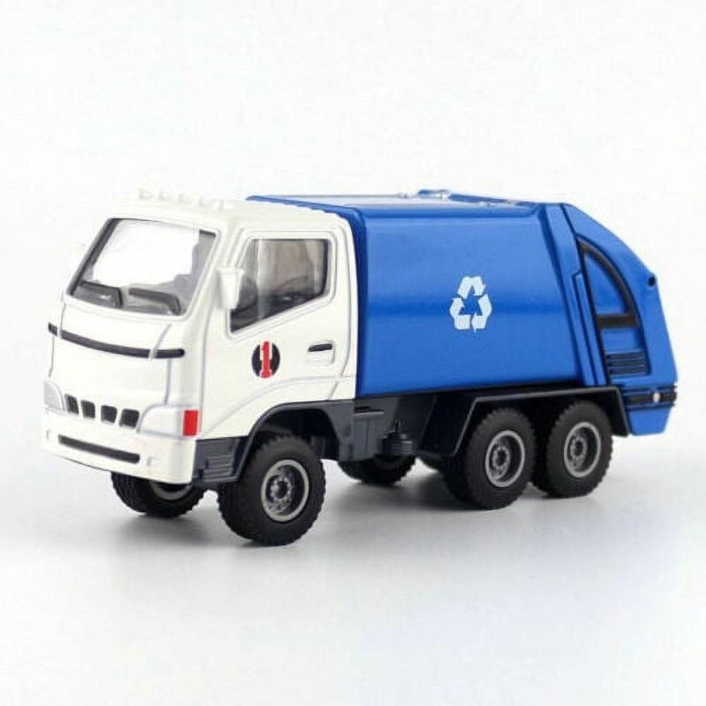 1/60 Garbage Truck Toy Waste Management Model Car Diecast Toy Turcks ...