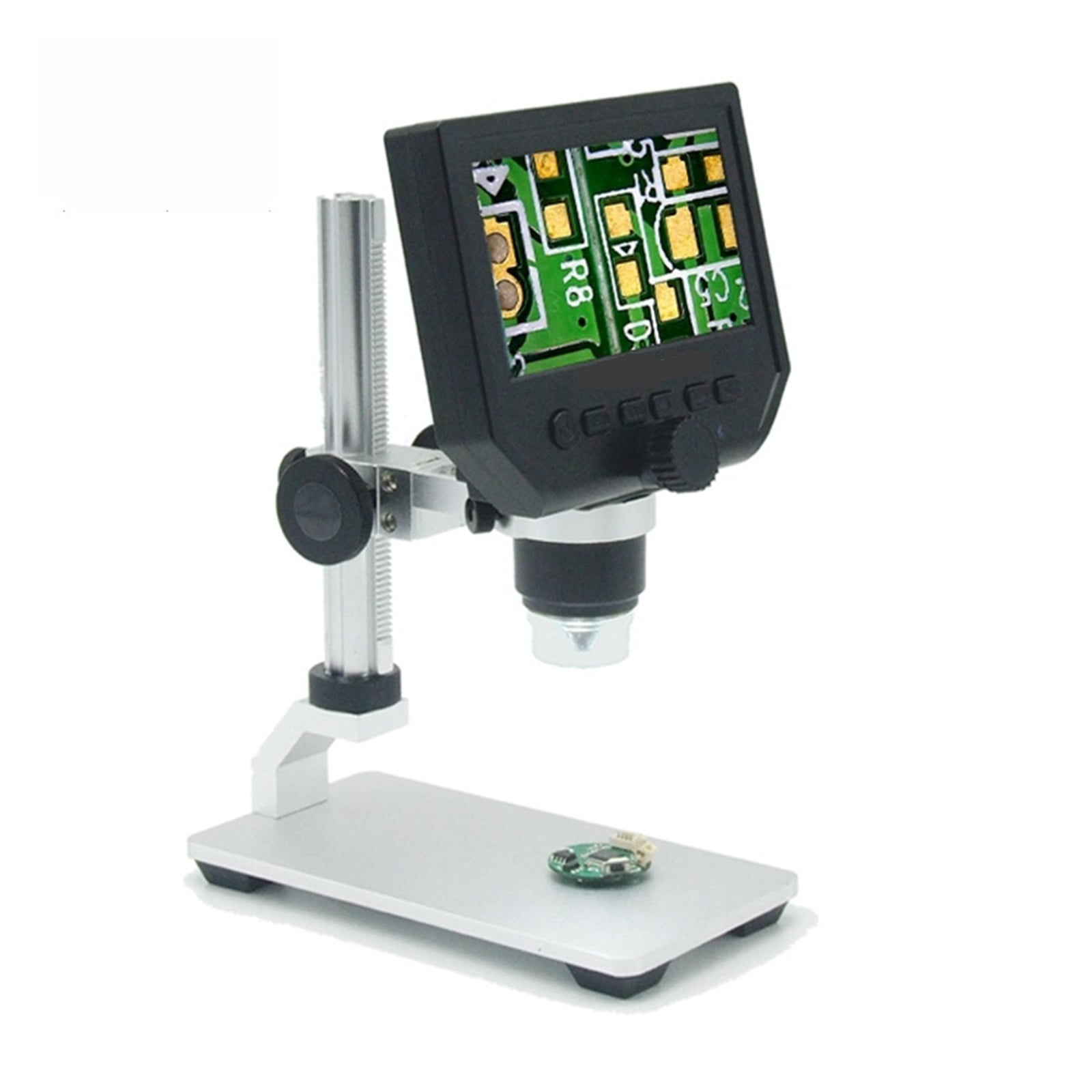 1-600x USB Digital Electronic Microscope Portable Microscope 4.3"LCD 3 ...
