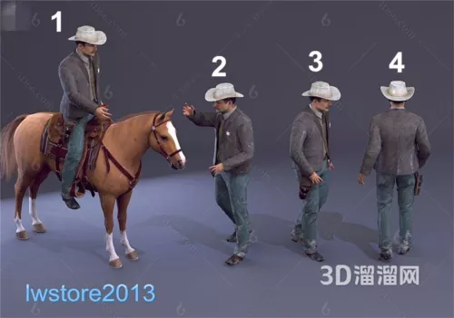 Dronehint.com 1/64 1/87 1/43 1/18 1/24 Cowboy Male Man Scene Miniatures ...