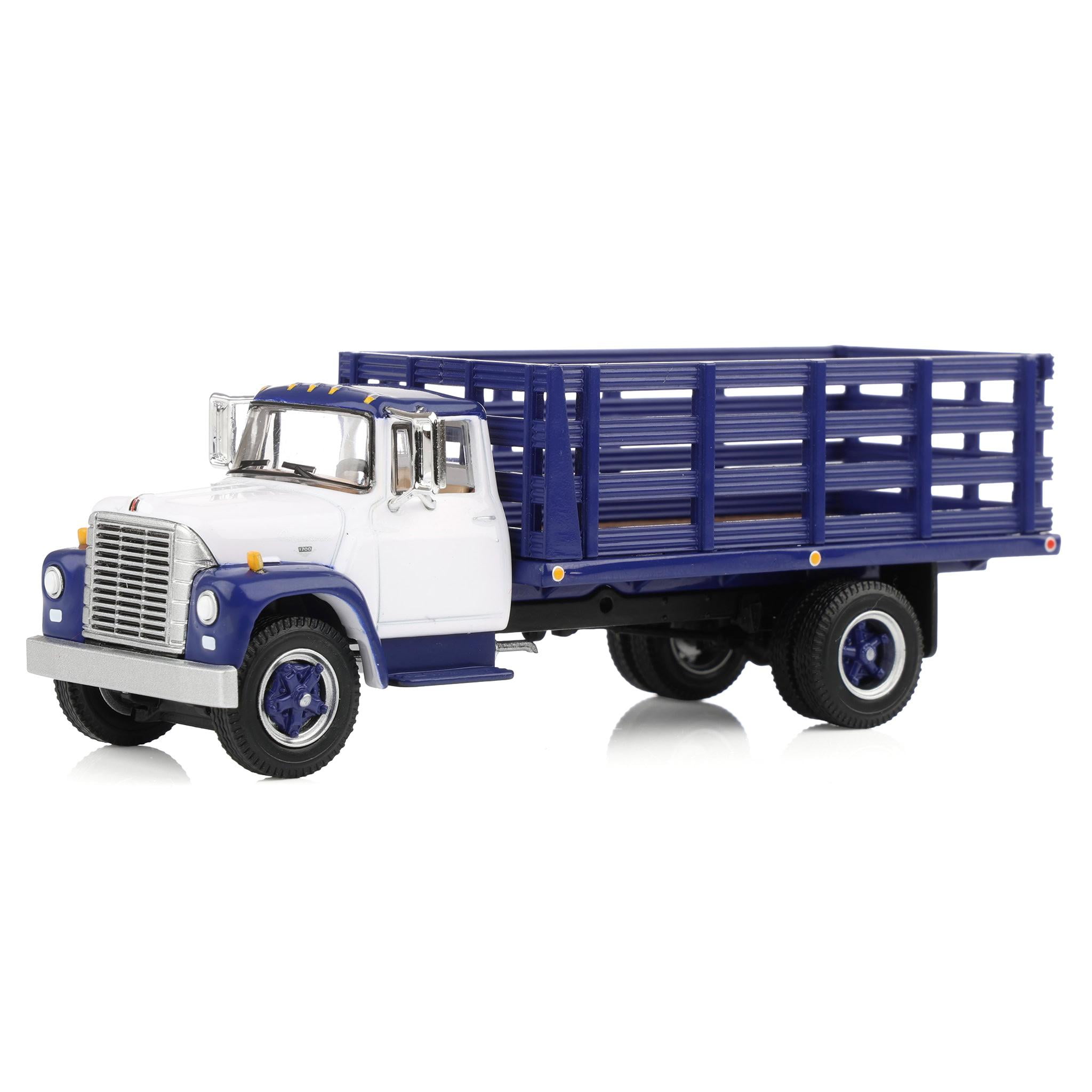 First Gear DCP 1/64 1970s International Loadstar Stake Truck Blue 60 ...