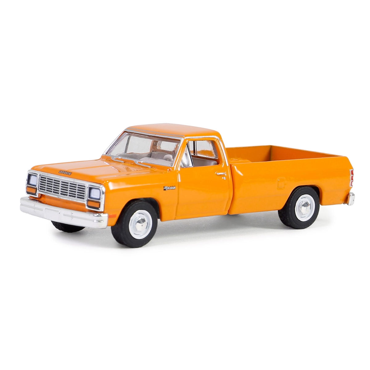 1/64 1982 Dodge Ram D-250, DOT Orange, Blue Collar Series 13 35280-C - Walmart.com