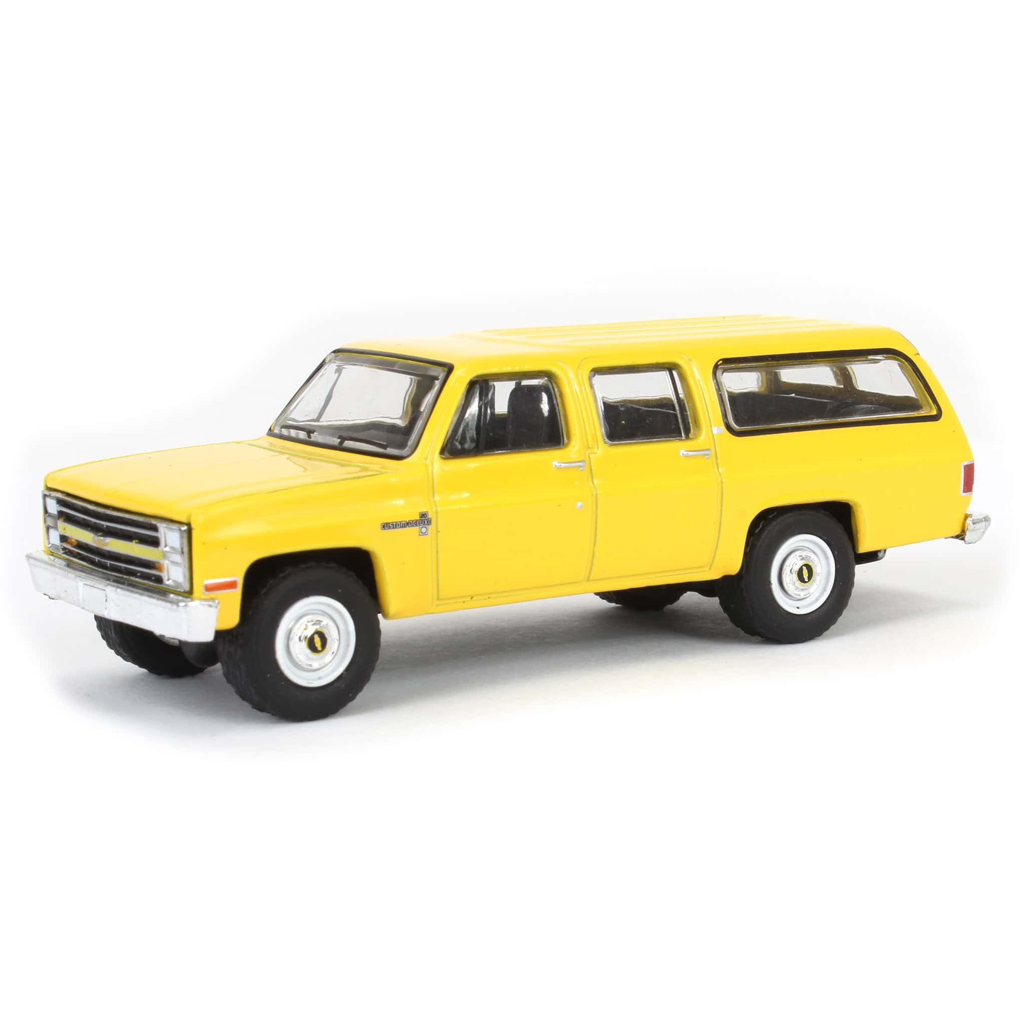 1/64 1987 Chevrolet Suburban K20 Custom Deluxe Yellow Blue Collar 13 ...