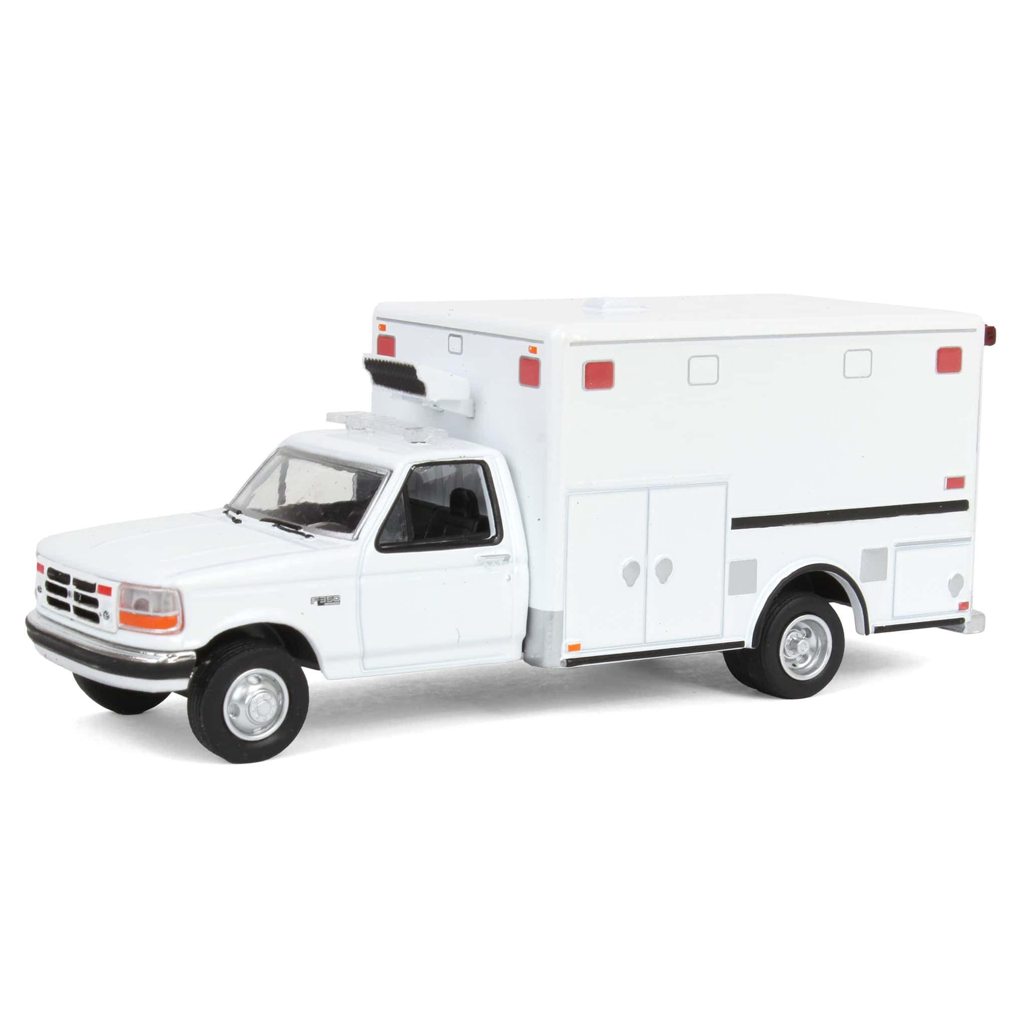 Greenlight 1/64 Diecast 1992 Ford F-350 Ambulance, First Responders ...