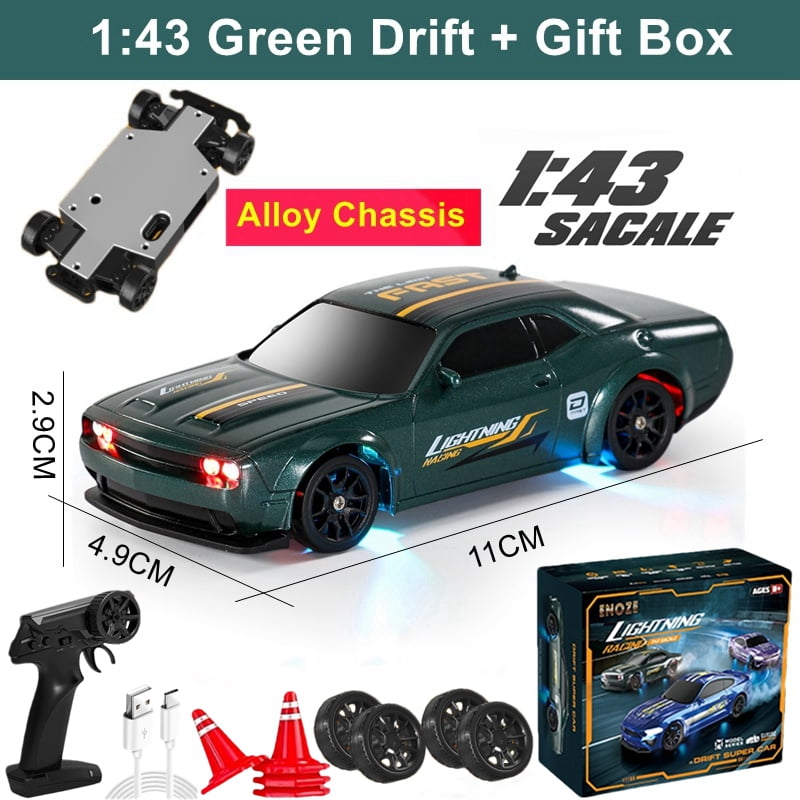 1/64 2.4G High speed Drift Rc Car 4WD Remote Control Car Four Wheel ...