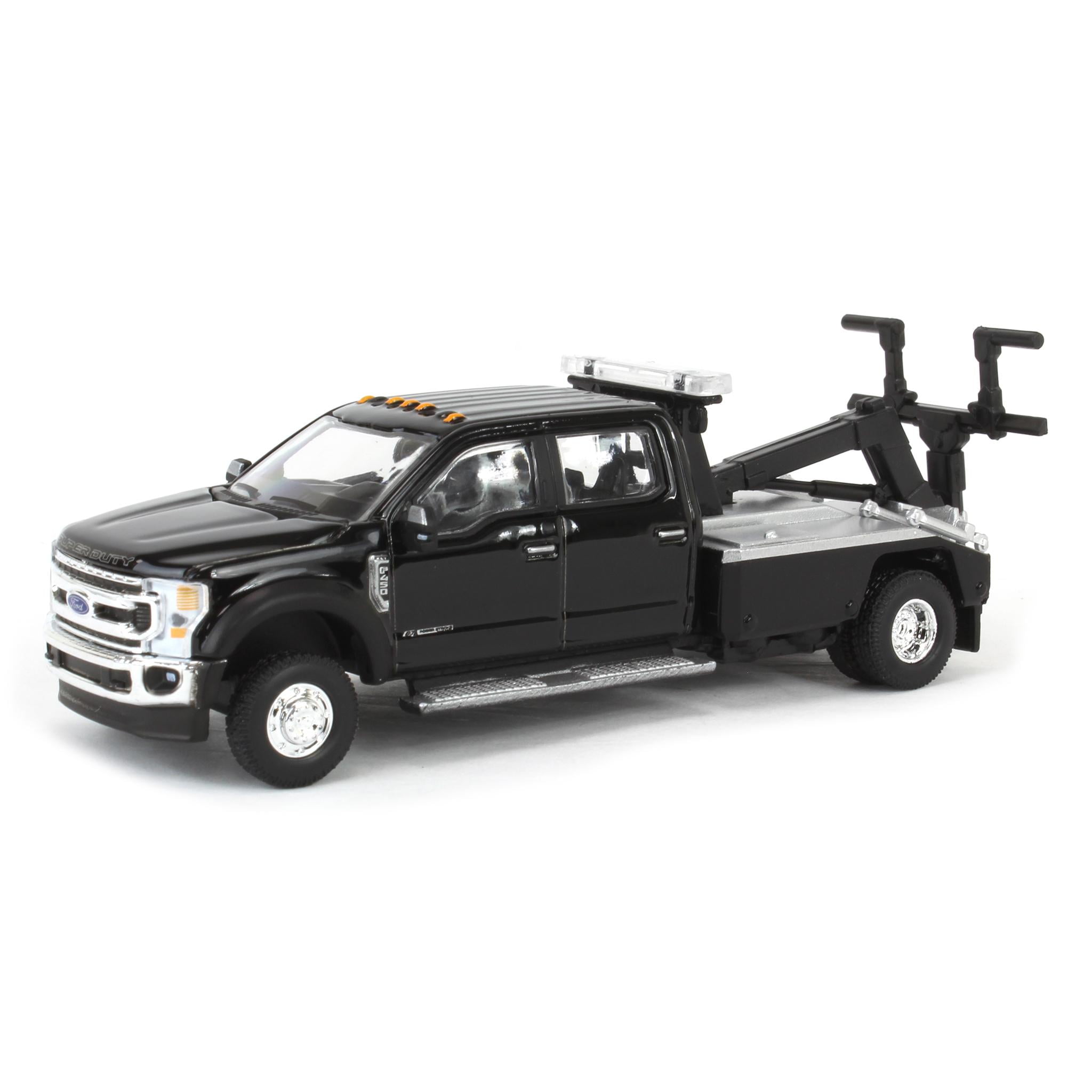 1/64 2020 F-450 Super Duty Dually with Wrecker Bed Black Exclusive ...
