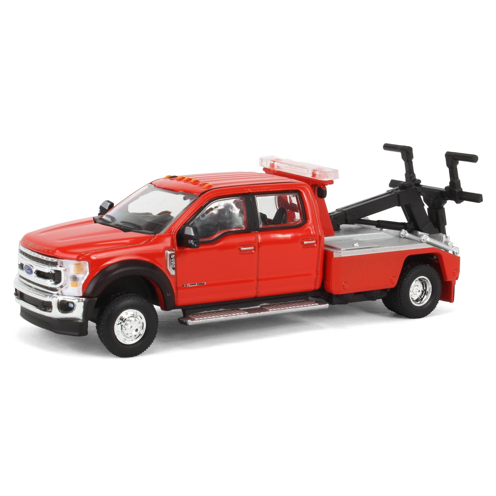1/64 2020 F-450 Super Duty Dually with Wrecker Bed Red Exclusive 51398 ...