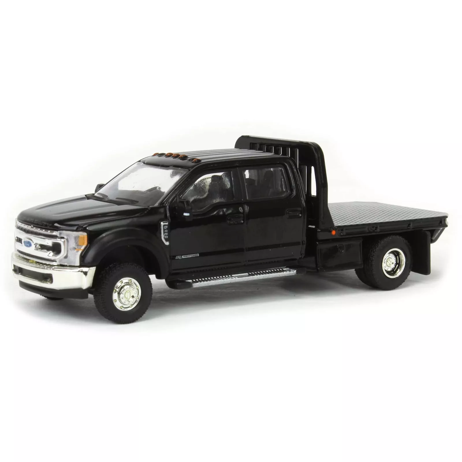 1/64 2020 F-450 XLT Super Duty Dually Flatbed Agate Black Exclusive ...