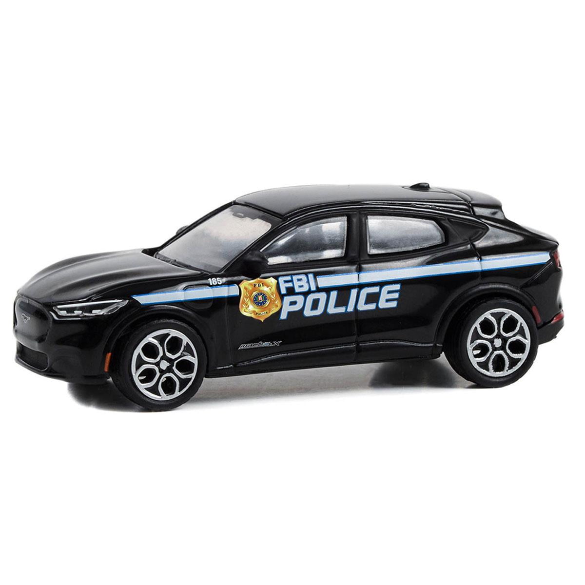1/64 2022 FBI Ford Mustang Mach-E GT, Hobby Exclusive Hot Pursuit 43025-F - Walmart.com