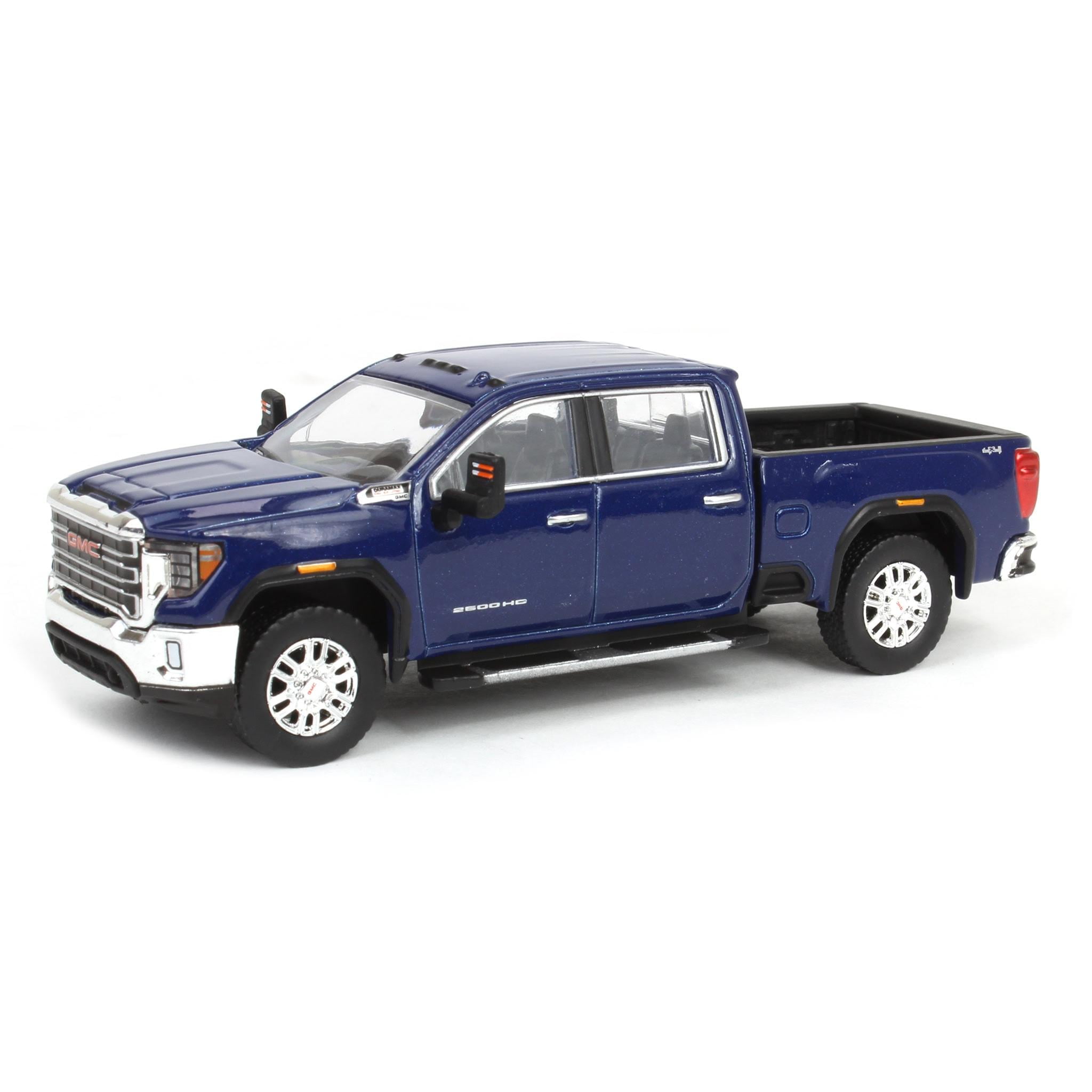 1/64 2022 GMC Sierra 2500HD SLT, Pacific Blue, Diecast Exclusive 51561 ...