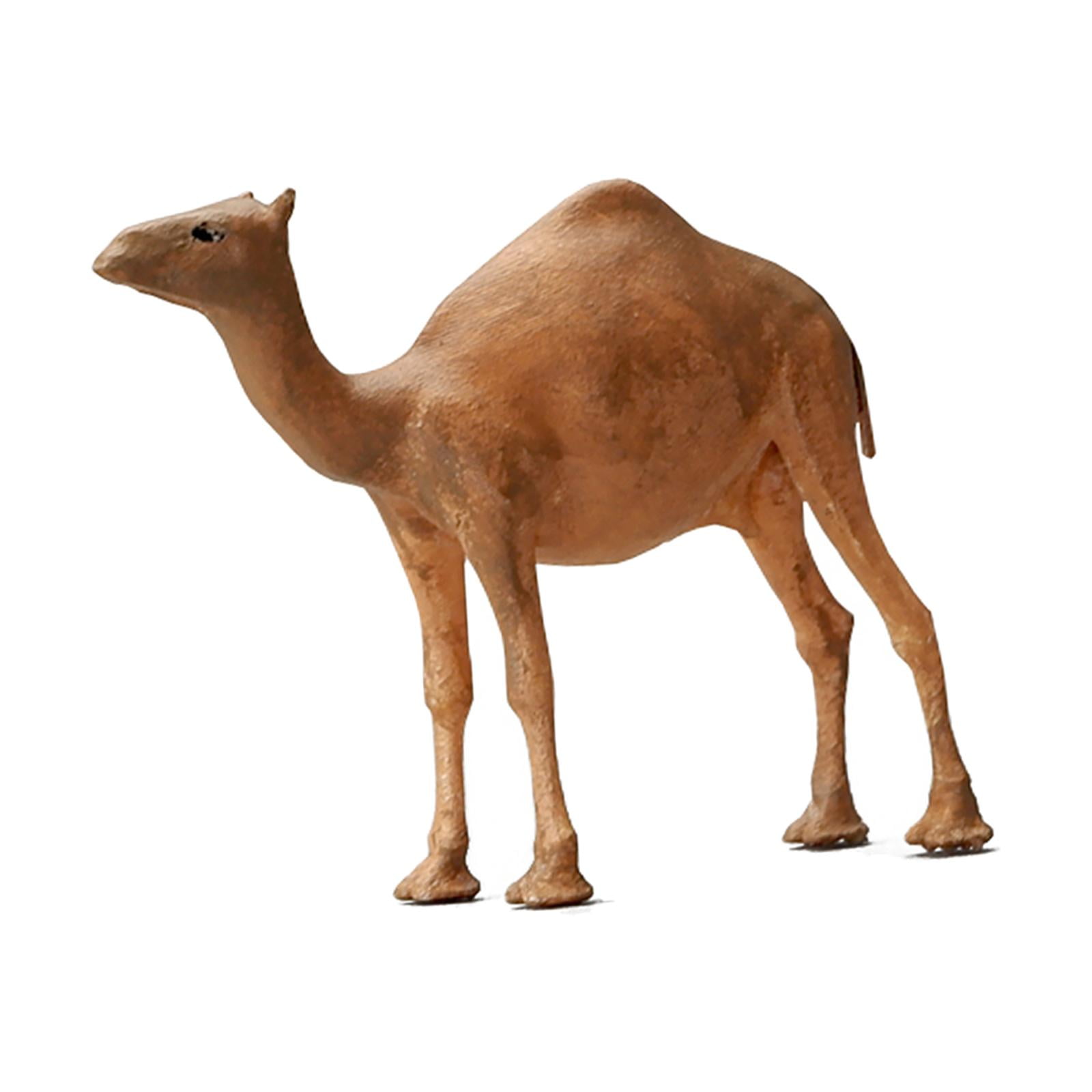 1:64 Animal Figure Camel Resin for Micro Scenery Architecture Model ...