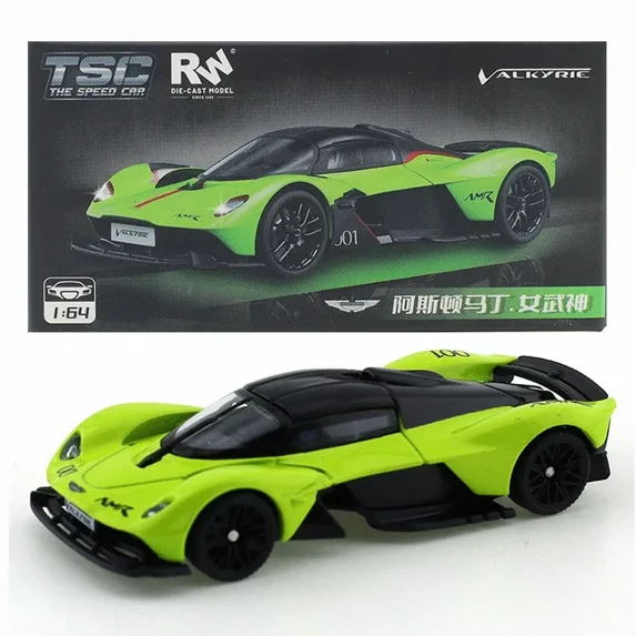 1/64 Aston Martin Valkyrie Car Alloy Toys Motor Vehicle Diecast Metal ...