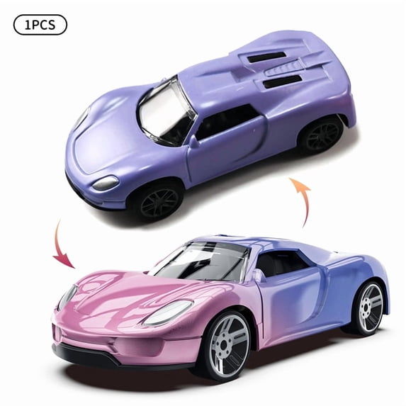 1:64 Color Changing Alloy Pull Back Racing Car, Mini Magic Water ...