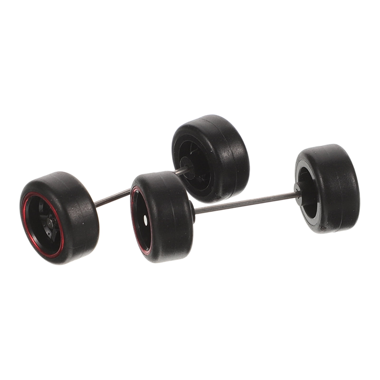 HEMOTON Multi Color Plastic and Metal Car Model Wheels for 1 64 Scale ...